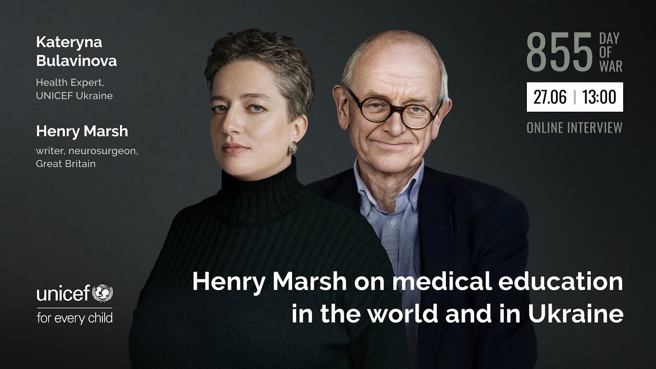 Henry Marsh on medical education in the world and in Ukraine - YouTube