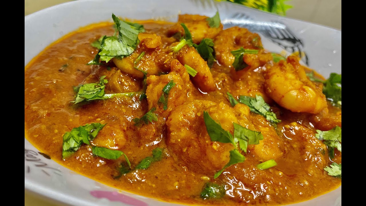 Prawns Puli Munchi ll Shrimp Red Masala ll No Coconut ll Spicy Recipe ...