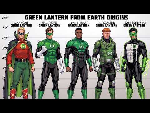 Every Earth Green Lantern’s Origin Explained