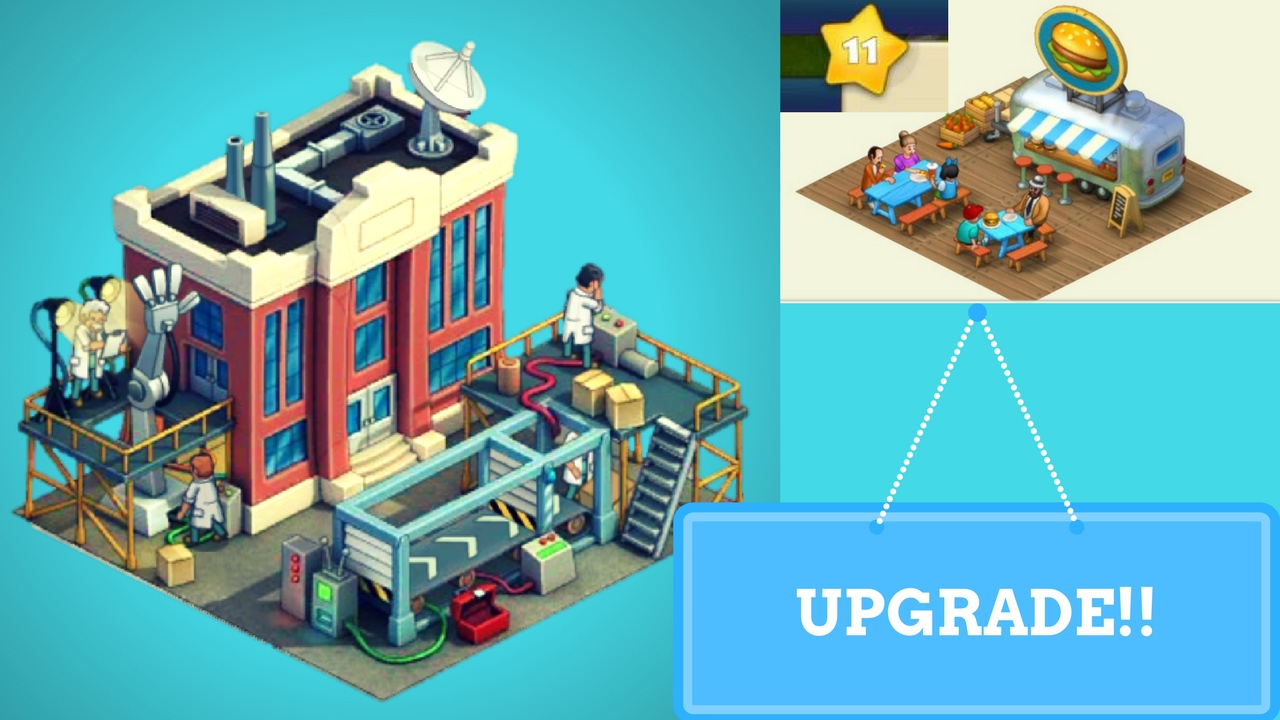 Township Level 49 - Upgrade Snack Bar to Level 11 - YouTube