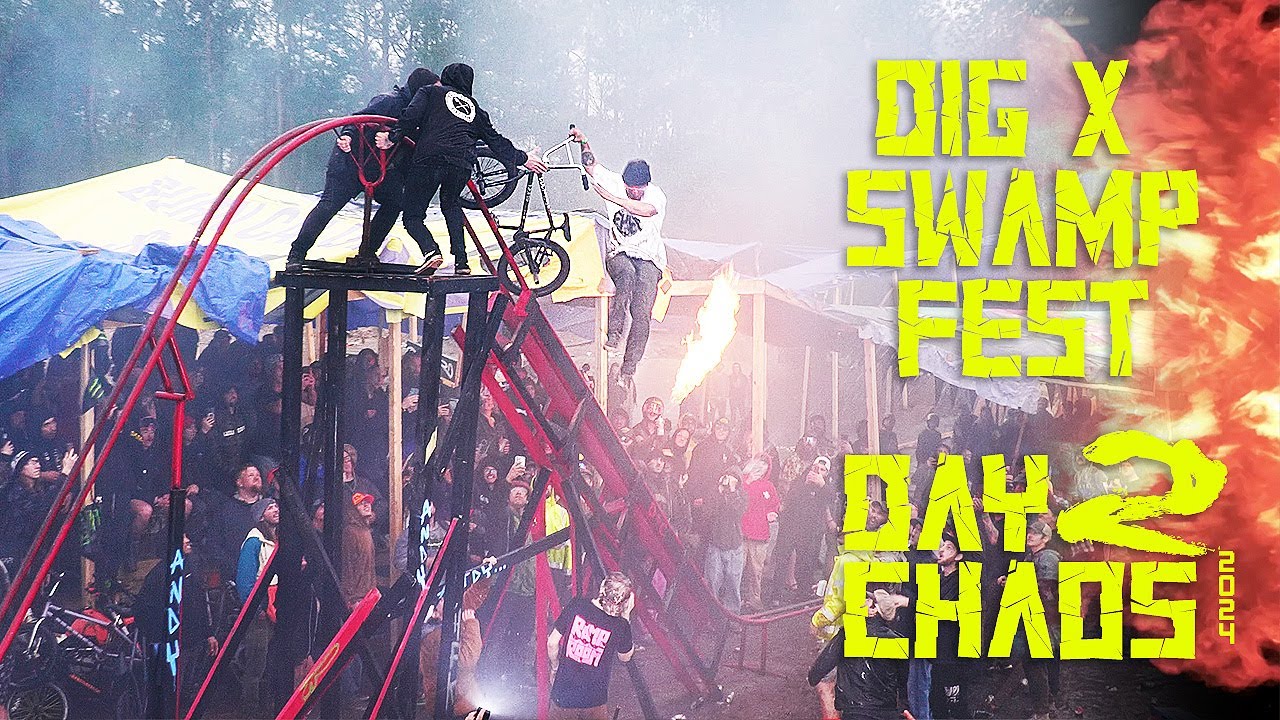 DIG X SWAMPFEST 2024 DAY 2 CHAOS! - YouTube