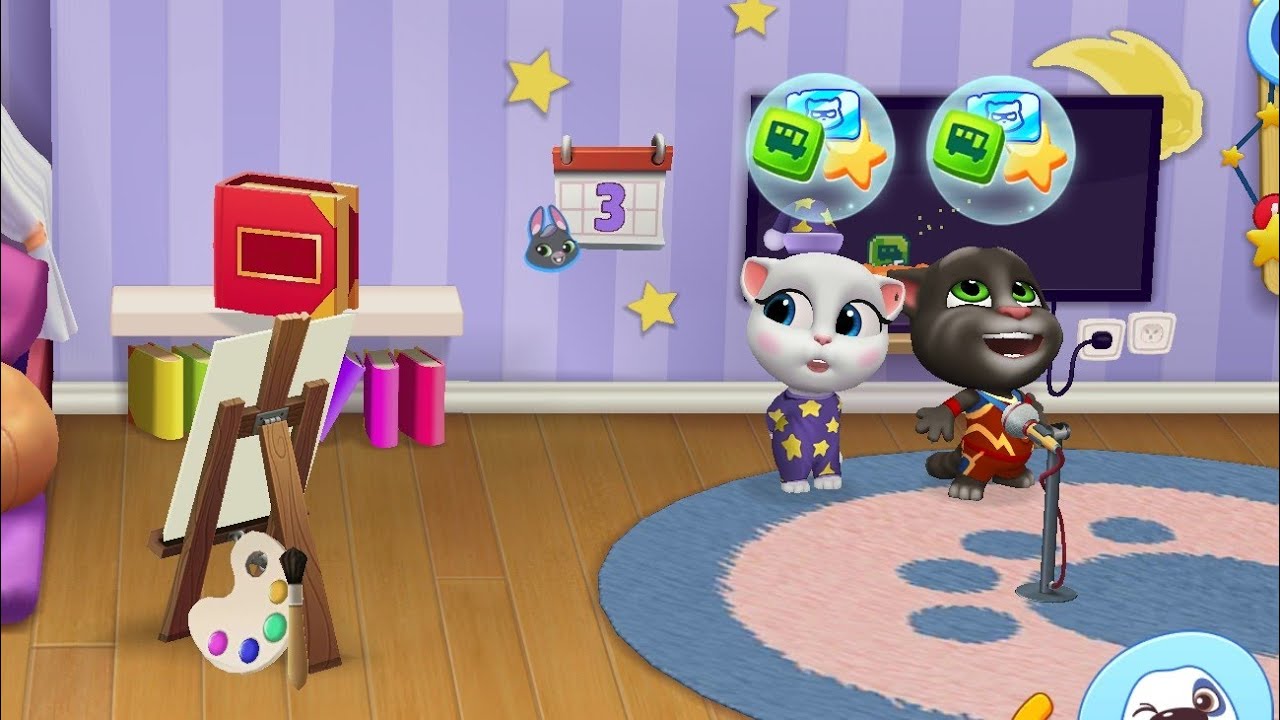 My talking tom and friends 🥰 fun with tom - YouTube