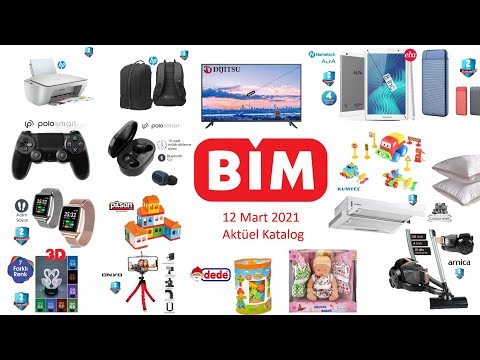 BİM HAFTAYA CUMA | BİM 12 MART 2021 | BİM AKTÜEL ÜRÜNLERİ | BİM KAMPANYA
