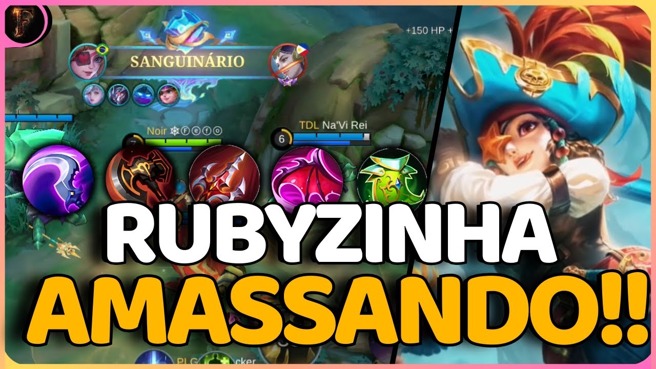 A RAINHA DO REGEN ESTÁ DE VOLTA!! - RUBY GAMEPLAY | Mobile Legends ...