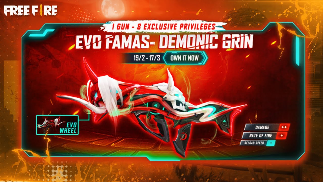 New EVO Famas Demonic Grin Review | How to get Evo Famas Demonic Grin ...