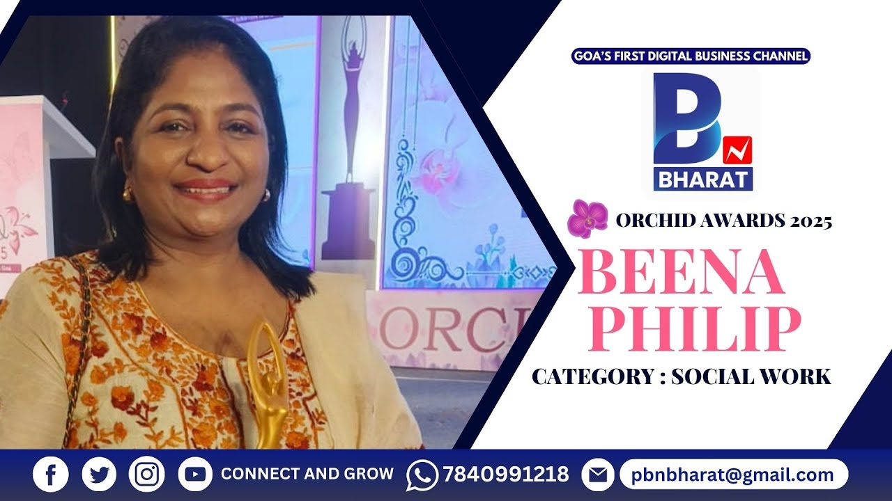 Beena Philip Wins Social Work Award | Orchid Awards 2025 - YouTube