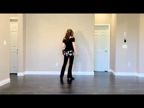 Crystal Touch - line dance tutorial - YouTube