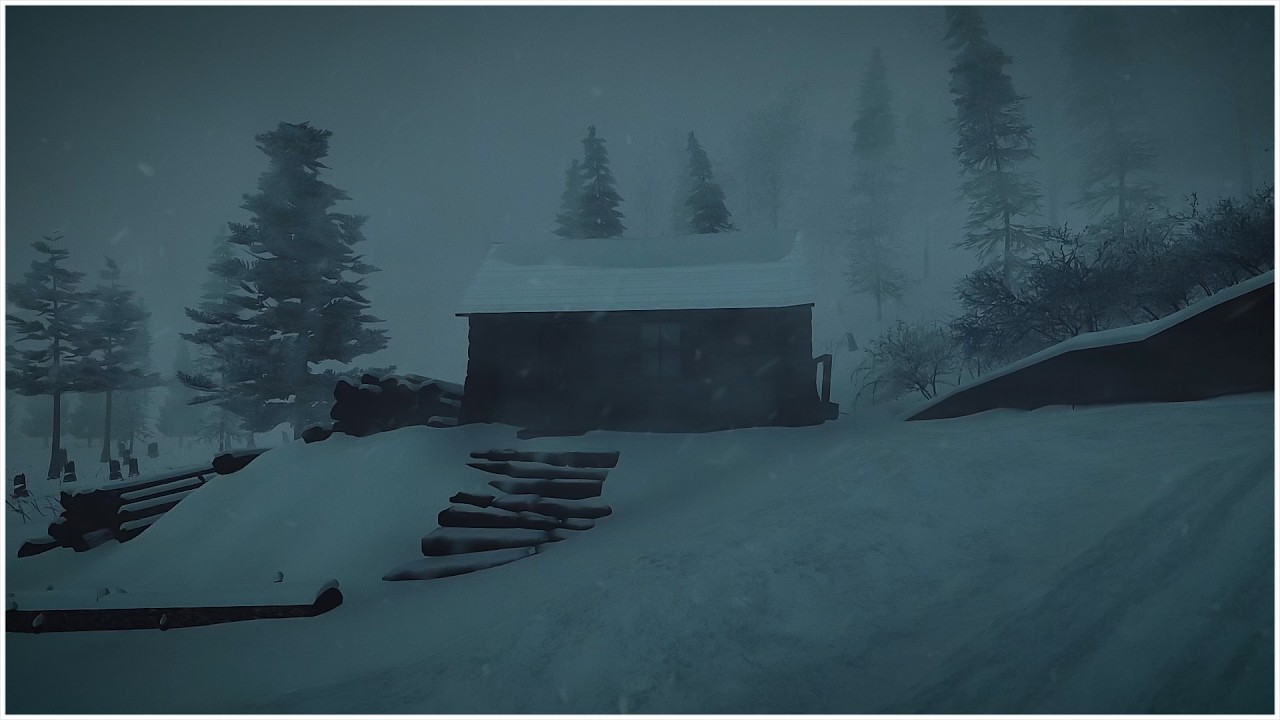Extremely Frosty Blizzard Sounds for Sleeping┇Freezing Mountain Wind ...