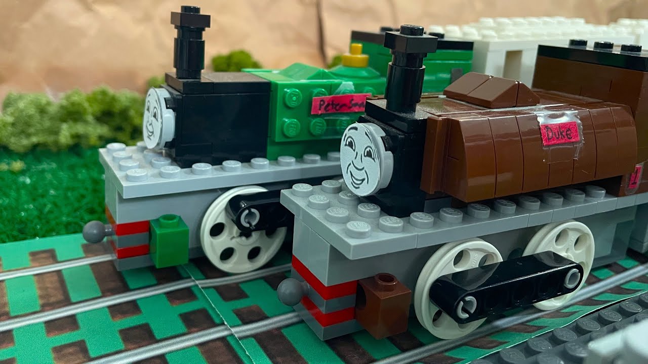 Mid Sodor Railway Trainspotting - featuring Miniature Lego Narrow Gauge ...