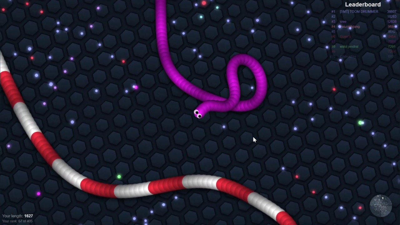 Slither.io Gameplay - Part 2 - YouTube