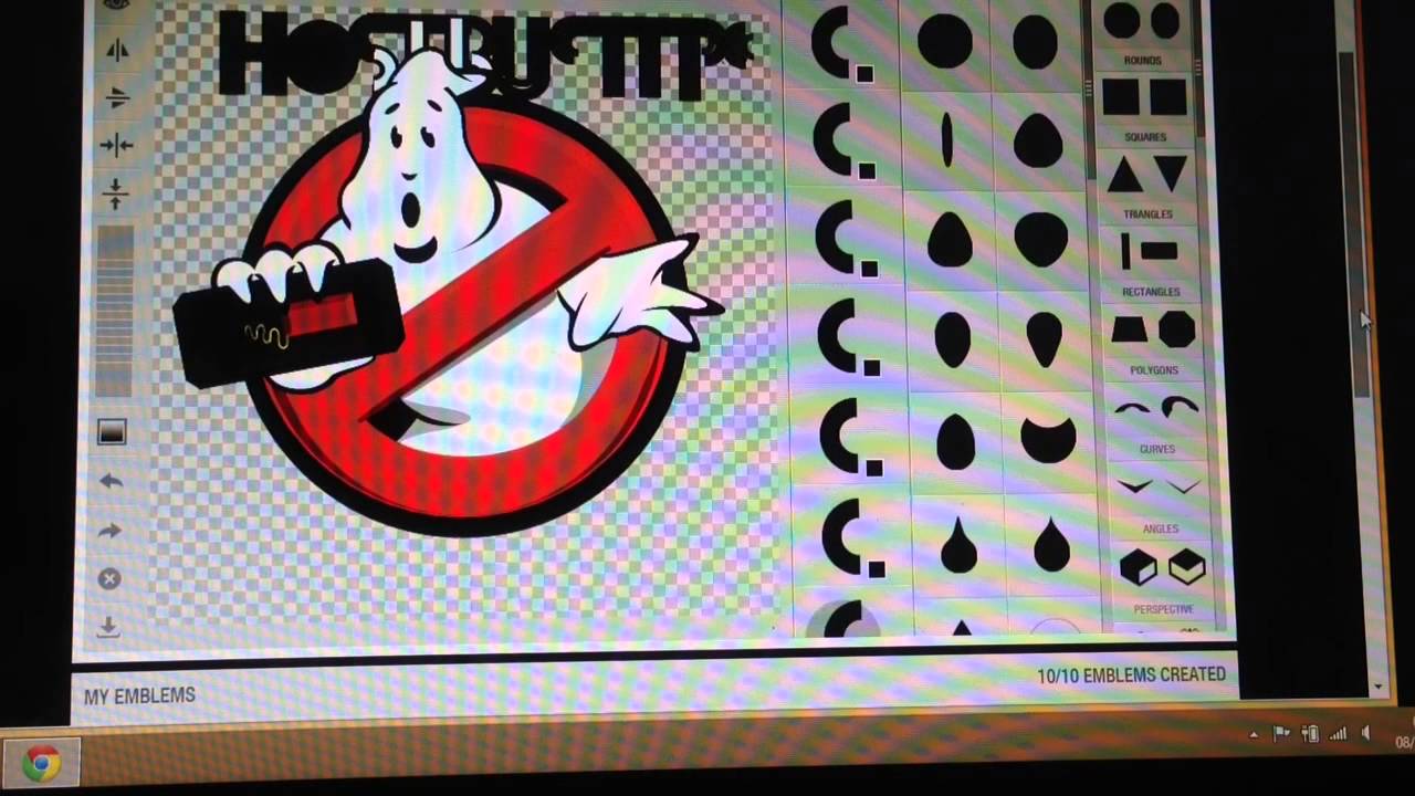 GTA V Rockstar Social Club emblem creator Ghostbuster 187 - YouTube