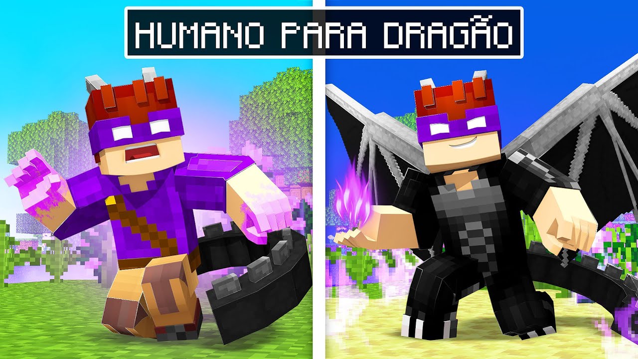 NOVA SÉRIE VIDA DE DRAGÃO no MINECRAFT!! - YouTube