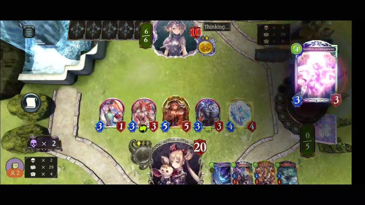 (Masters 8K Rotation) Ghost Shadow vs Chaos Conflagrate Portal [Shadowverse/Order Shift] - YouTube