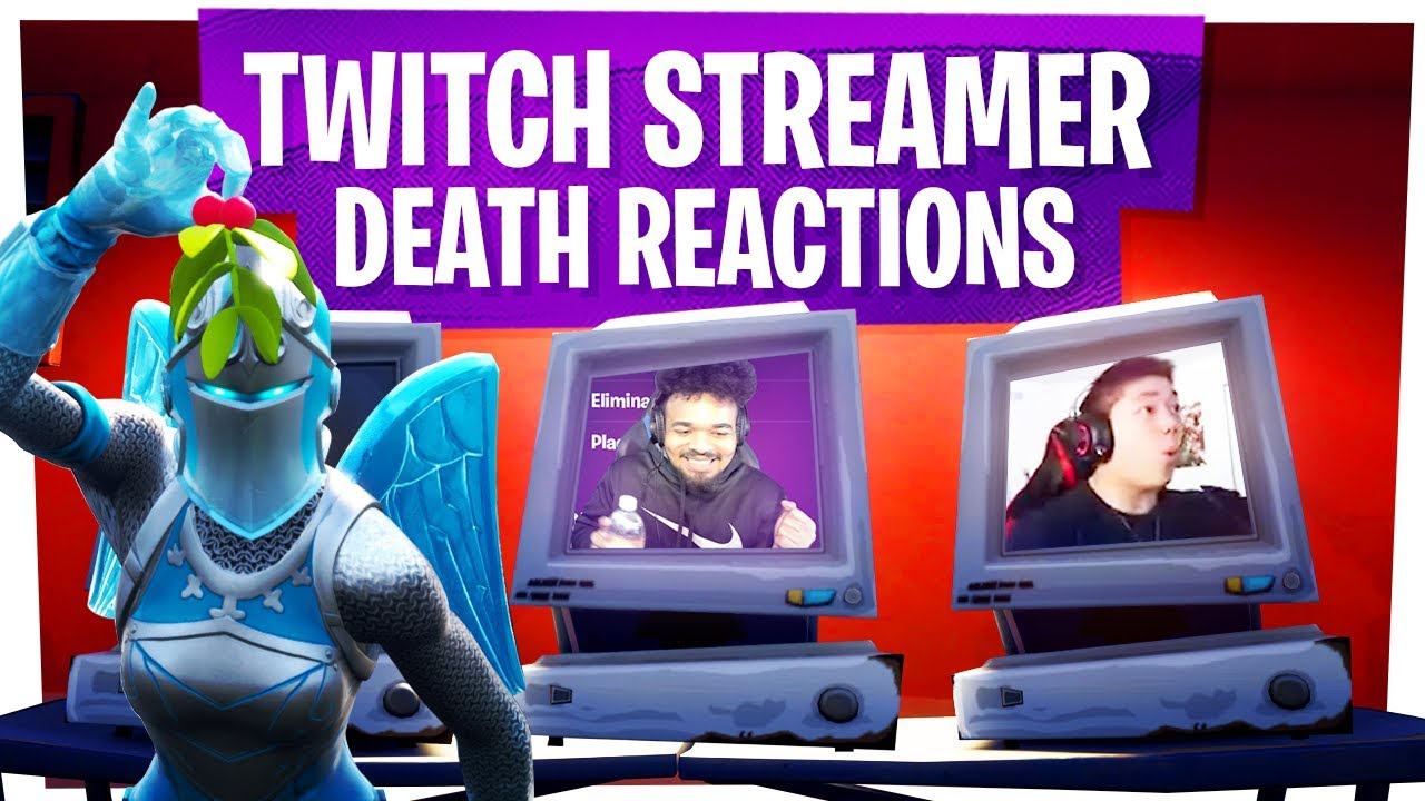 KILLING FORTNITE TWITCH STREAMERS with REACTIONS! - Fortnite Funny Rage ...
