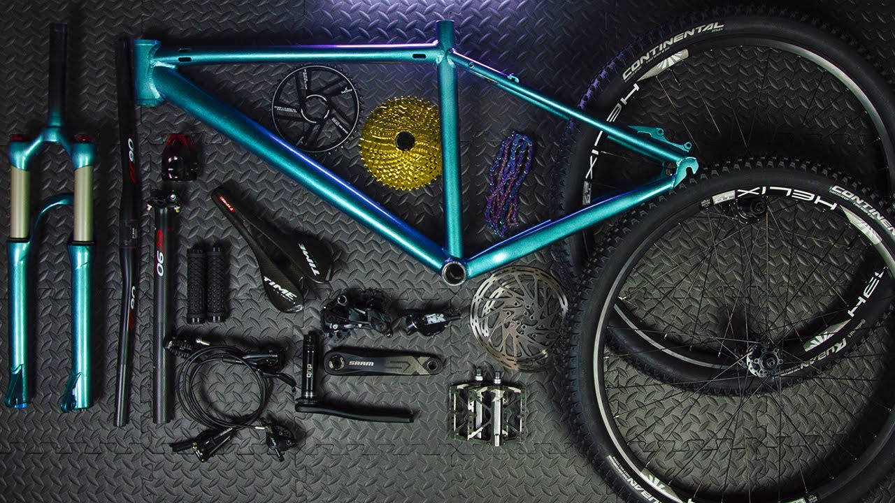 DREAM BUILD MTB custom cube chameleon 27.5 - YouTube