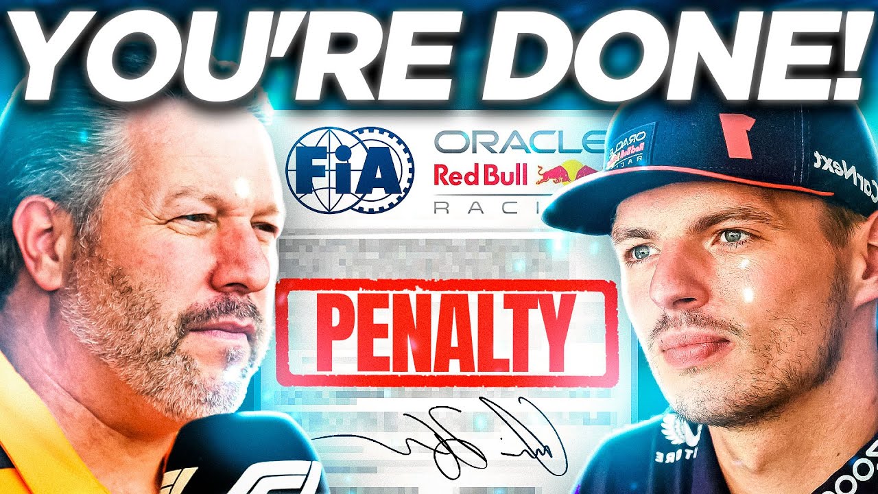 Red Bull in SERIOUS TROUBLE After McLaren's SHOCKING PROTEST Before ...