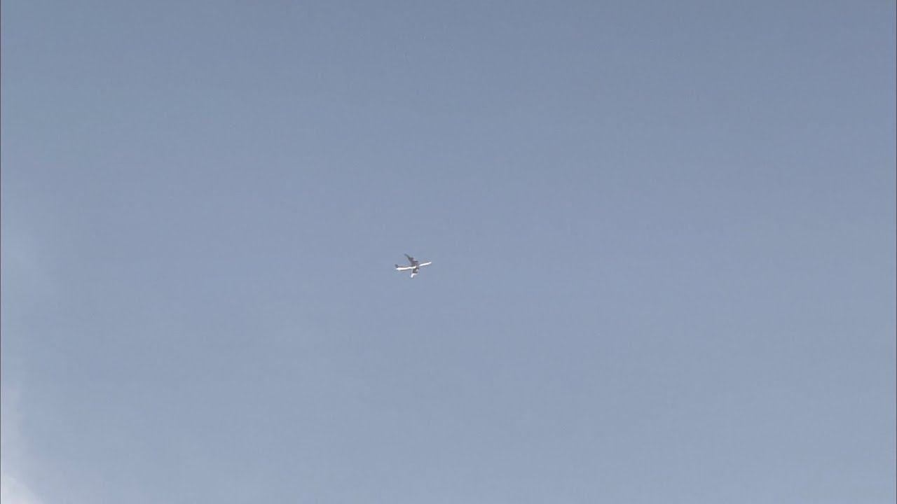 Maleth Aero Airbus A346 [9H-NHS] cruising overhead at evening light ...
