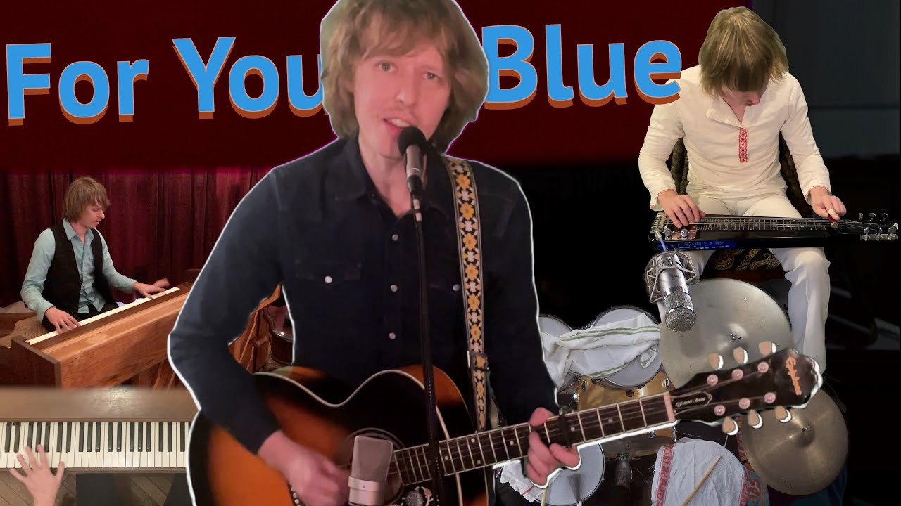 For You Blue | Reproduction | J200, Lapsteel, Tack Piano & Drums - YouTube