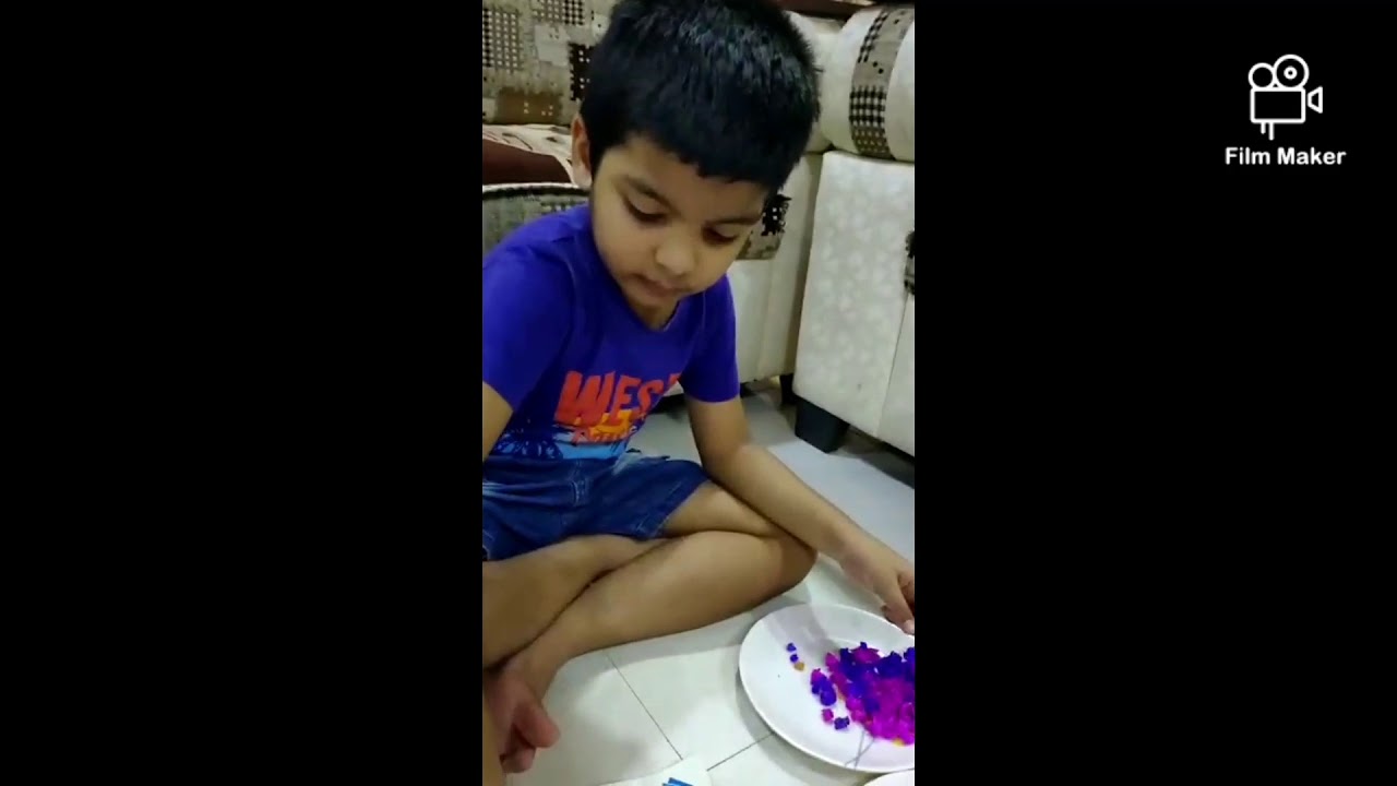 PAPER CRUMPLING ACTIVITY....BY- RUSHAAN THOMAS - YouTube