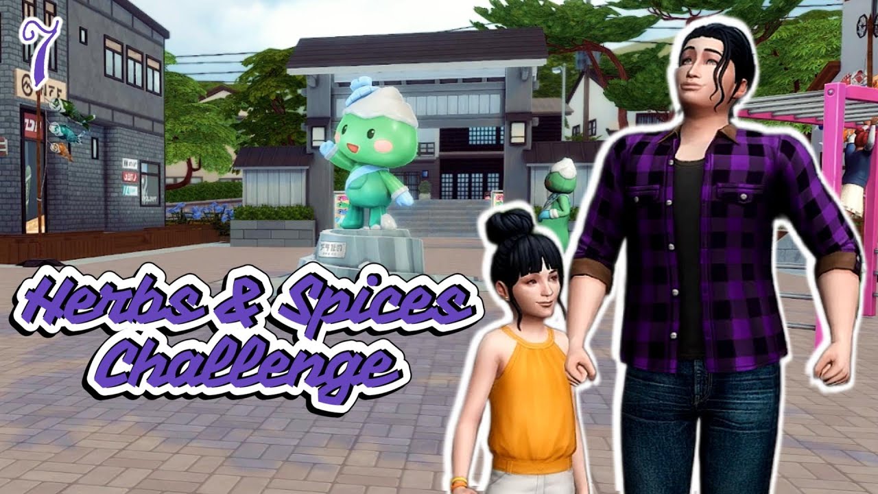 Becoming A Public Enemy 💪 The Sims 4 Herbs & Spices Challenge - YouTube