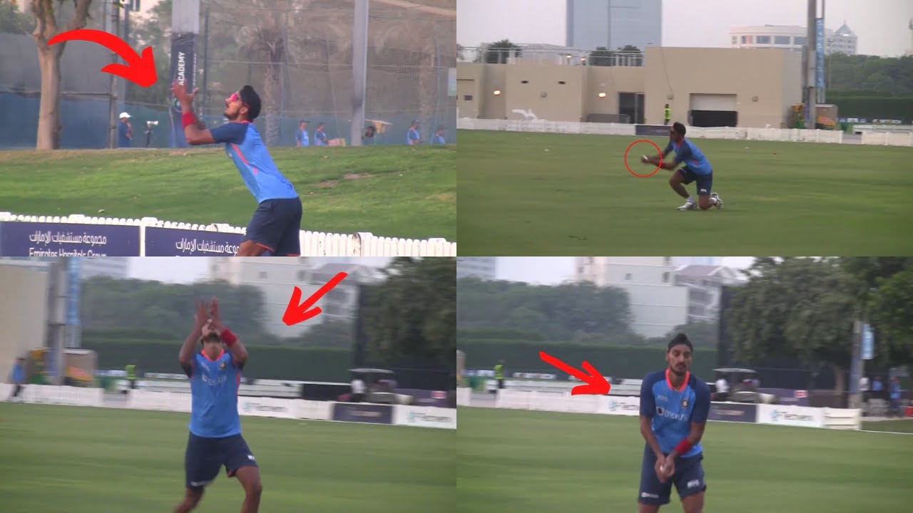 Arshdeep Singh's Viral catching practice in training after the drop catch against pakistan ...