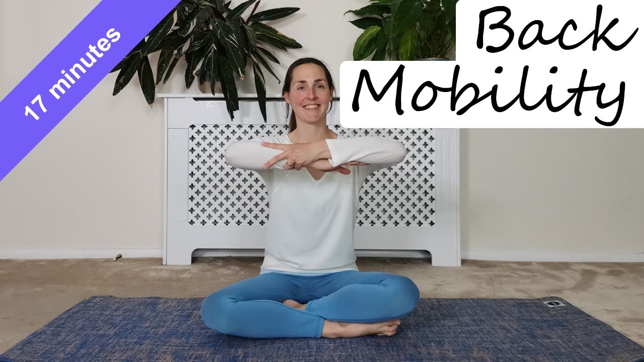 Back stretch and mobility | Pilates Live - YouTube