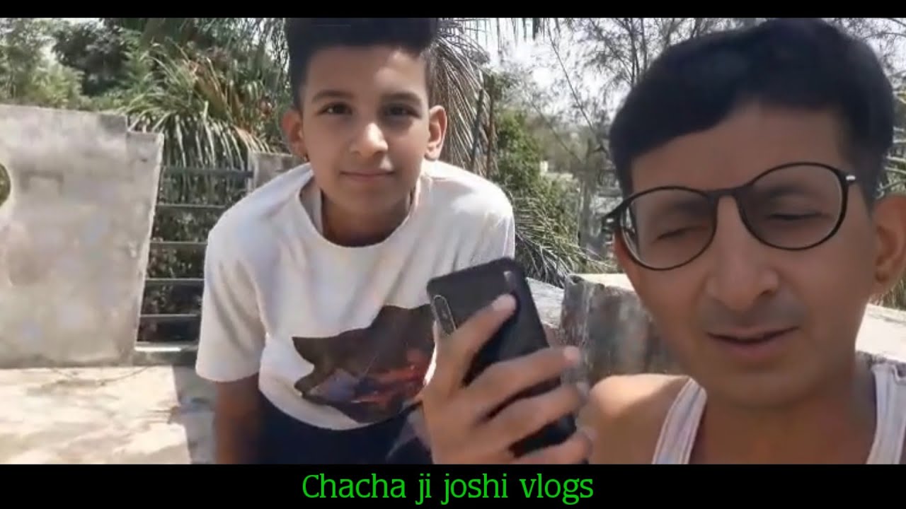 My First Vlog ☺ | Chacha ji Joshi Vlogs | sourav joshi vlogs | piyush Joshi gaming - YouTube