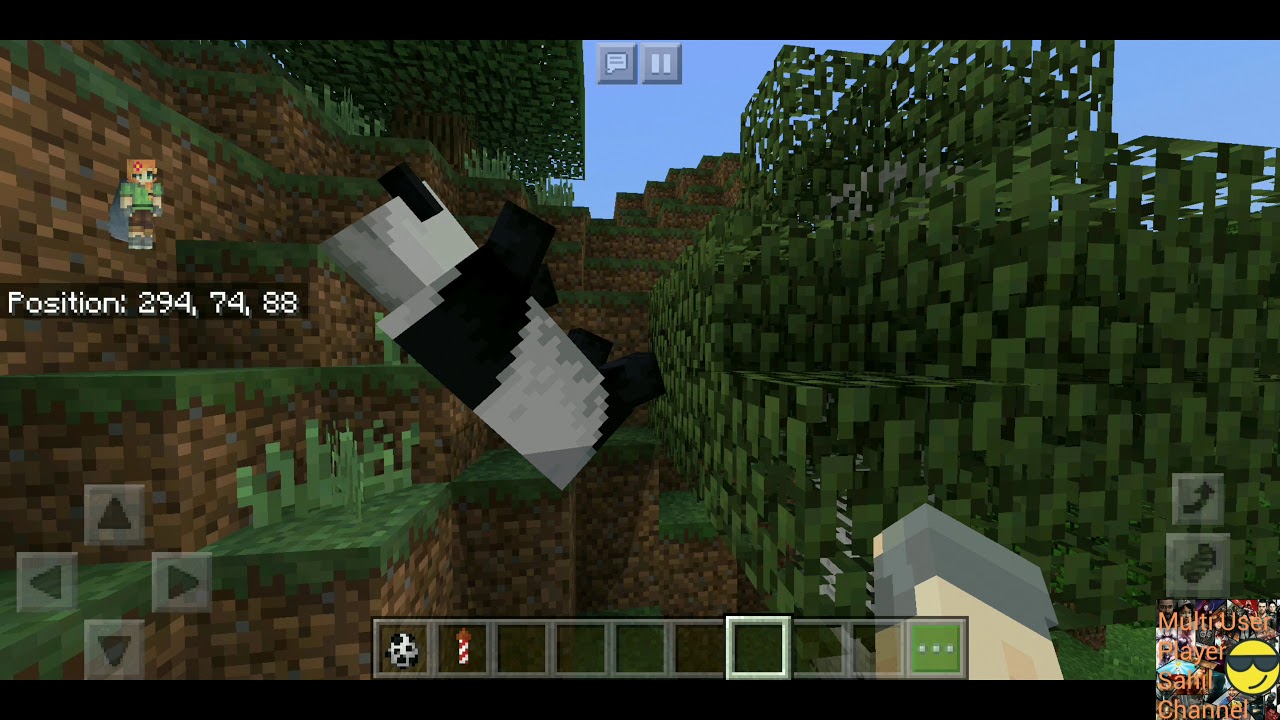 How 🐼 Pandas Roll in Minecraft for ever... (4k Quality) - YouTube