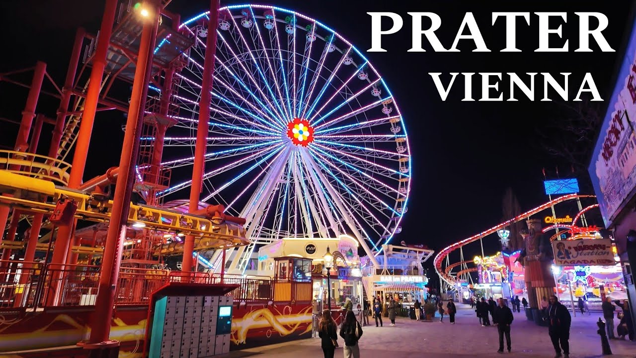 Prater , Vienna 🇦🇹 Austria Biggest Amusement Park || Walking Tour 4K ...