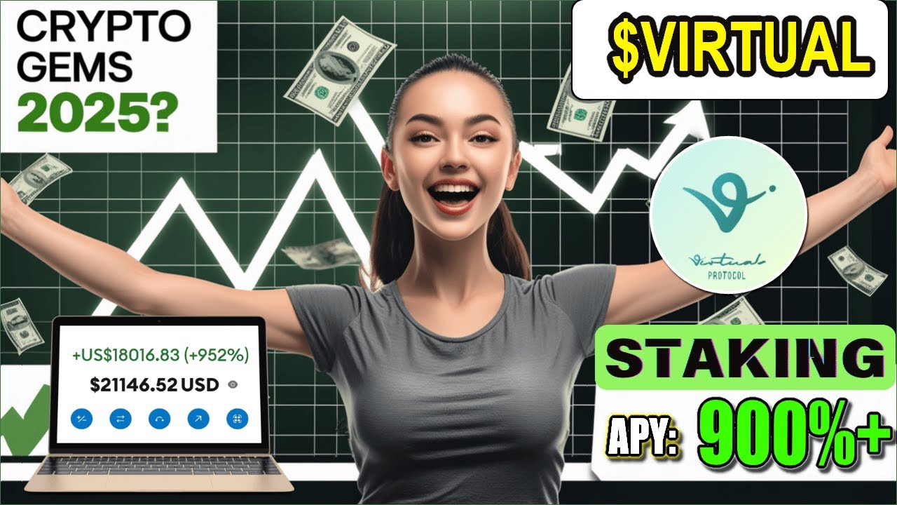 Boost Your Portfolio with Staking Crypto VIRTUAL! Earn $200 Daily with ...
