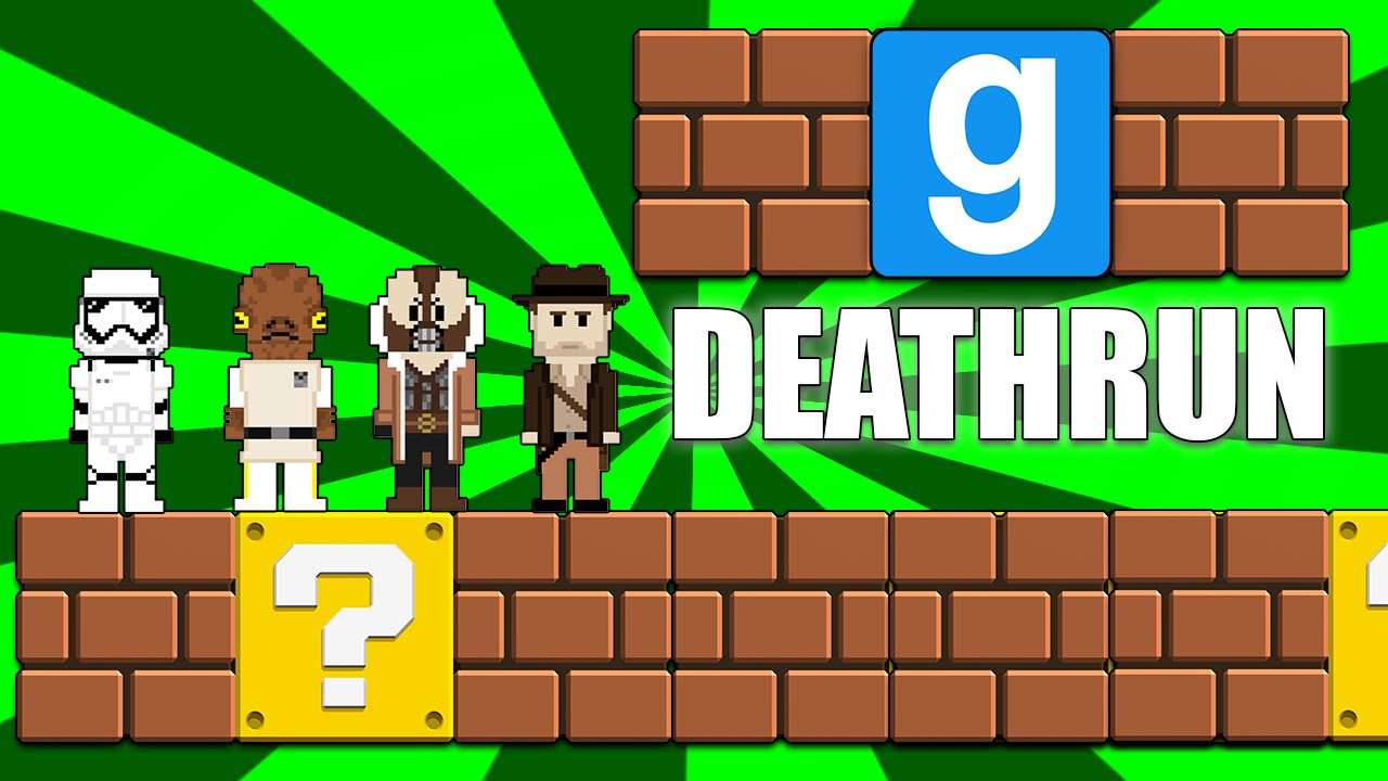 Gmod 2D Deathrun - Funny Mario Gamemode! (Garry's Mod) - YouTube