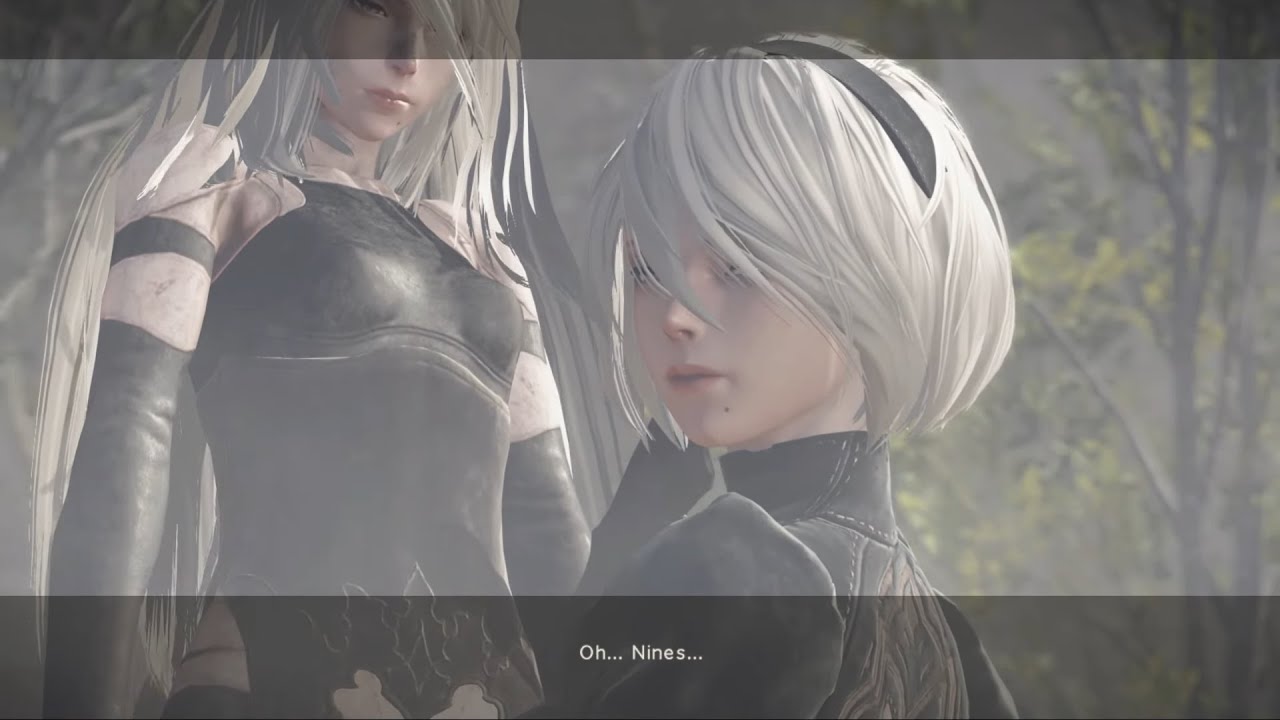 NieR Automata: Final moments of 2B - YouTube