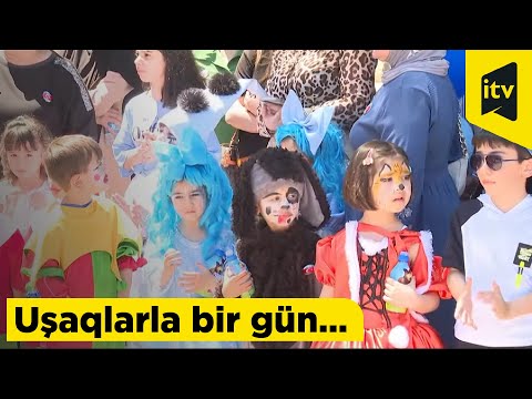 Uşaqlarla bir gün…