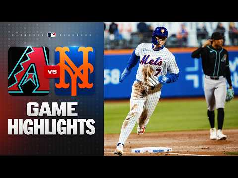 D-backs vs. Mets Game Highlights (4/9/26) | MLB Highlights