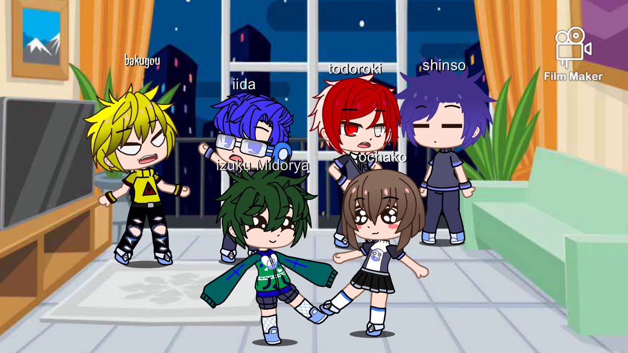 deku can dance!!!! bnha gacha - YouTube