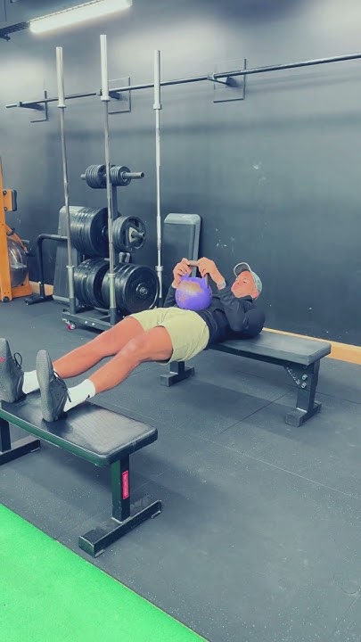 Elevated Weighted Reverse Plank - YouTube