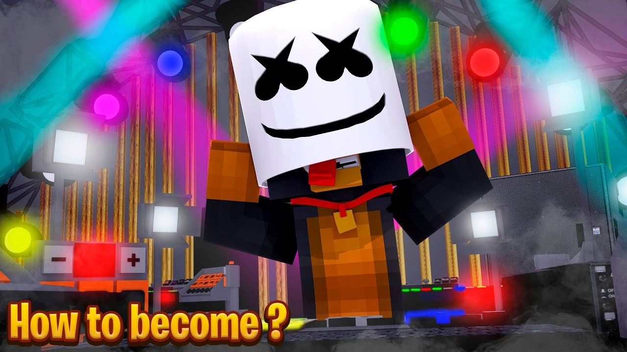 BECOMING MARSHMELLO in MINECRAFT - YouTube