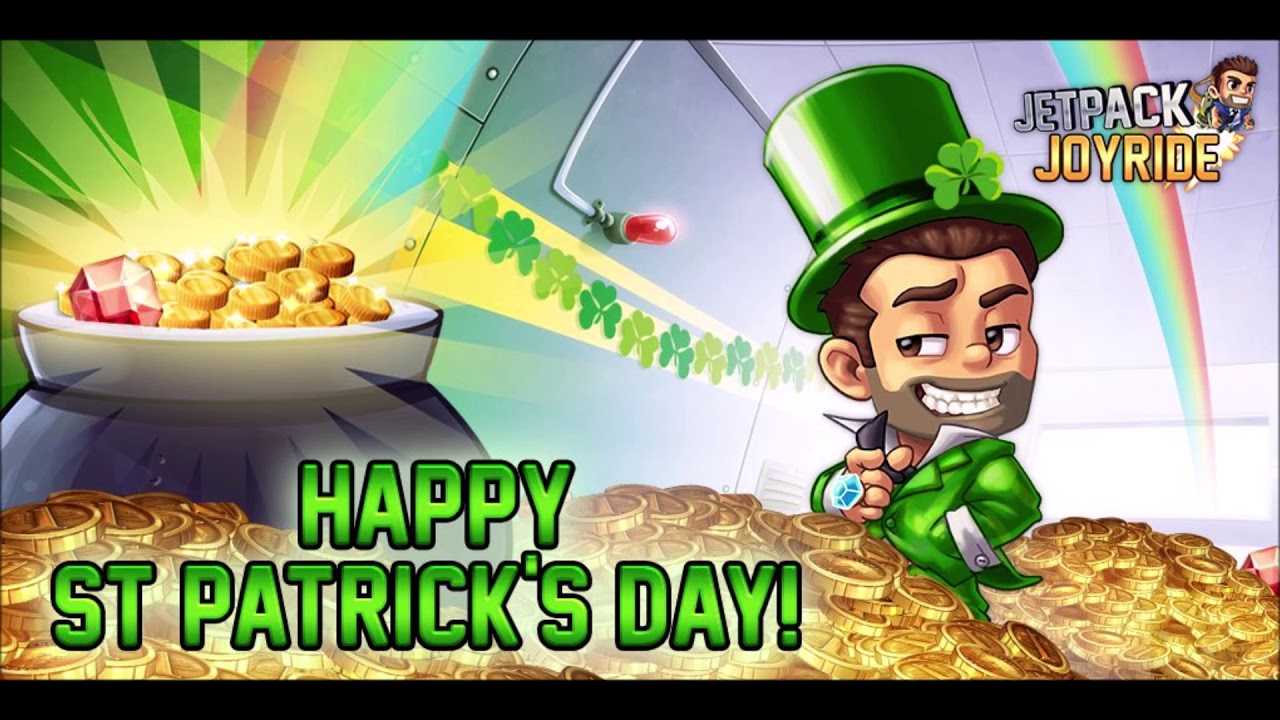 Jetpack Joyride OST - ST PATRICK'S DAY EVENT title - YouTube