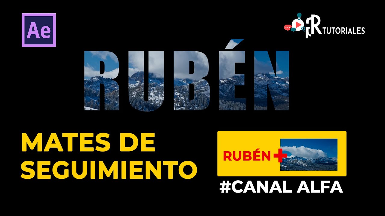 Crear un mate alfa de seguimiento en After Effects - Tutoriales de After Effects en español ...