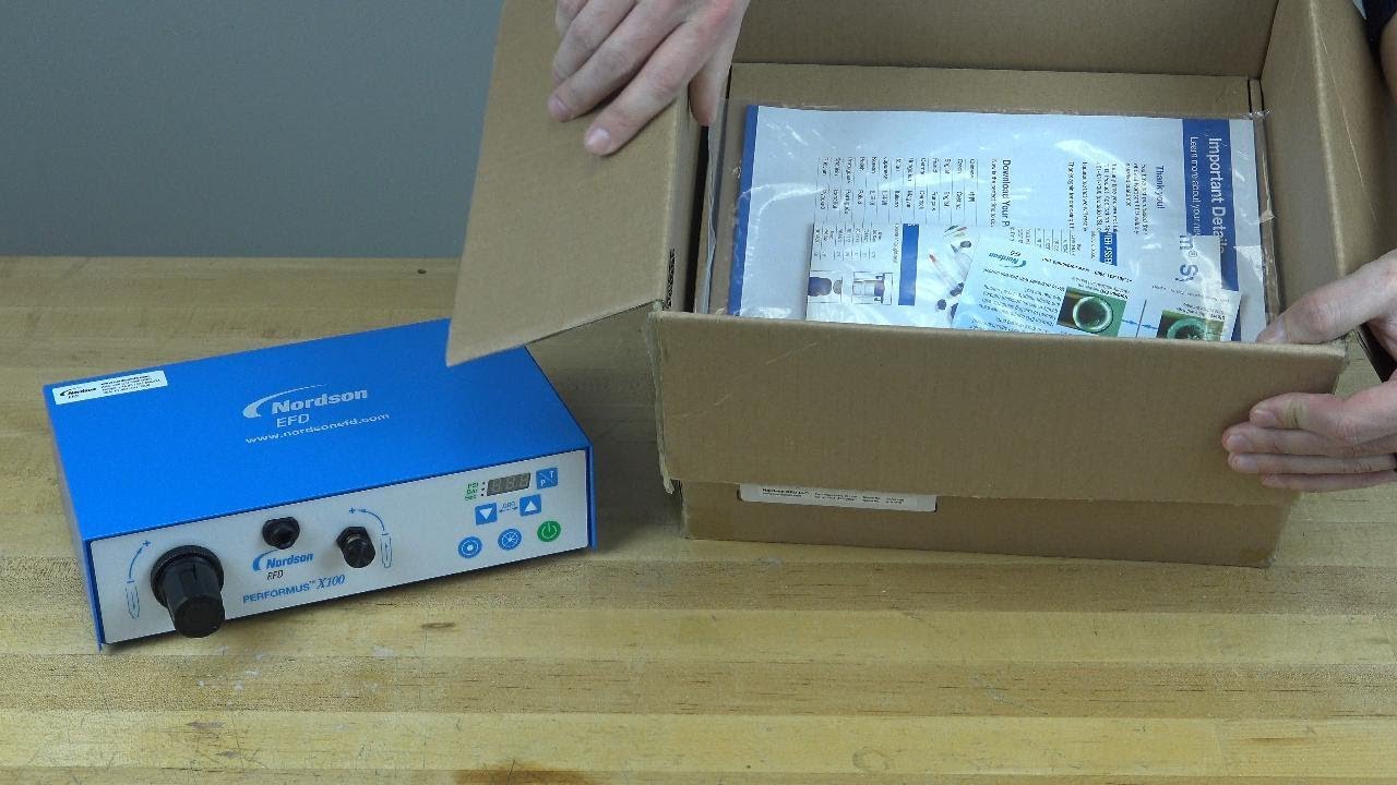 Performus X #1 - How to Unpack Your Benchtop Dispenser - YouTube