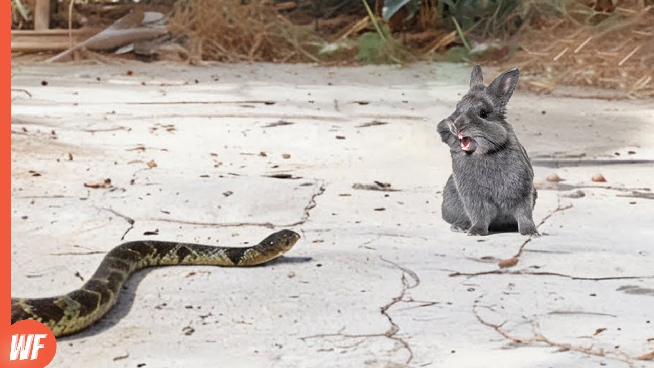 When a Snake Came Very Close to Rabbit..It Paid Heavy Price - YouTube