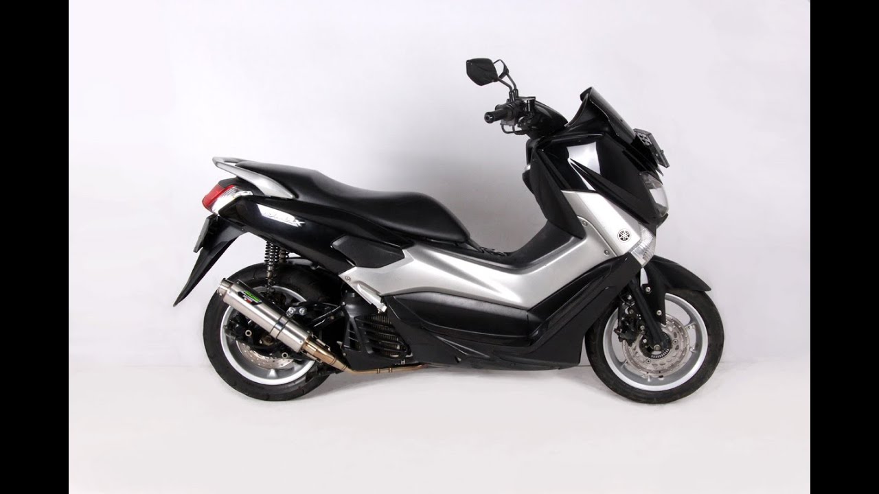 DAYTONA Evolution Exhaust Yamaha Nmax - YouTube