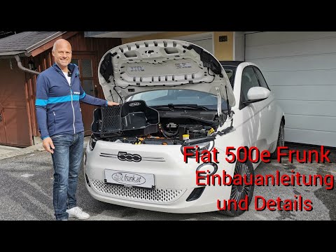 So einfach geht's! - Frunk Fiat 500e - Einbauanleitung | frunk.at