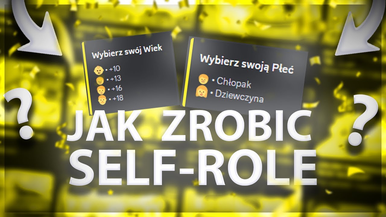 🎬 JAK ZROBIĆ SELF-ROLE NA SERWERZE DISCORD | AdviceBot - YouTube