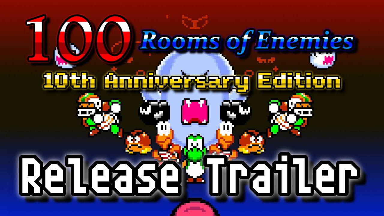 100 Rooms of Enemies: 10th Anniversary Edition - Release Trailer - YouTube
