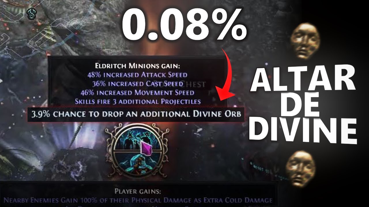 4 DIVINE ORB EM 1 MAPA!/ALTAR DE DIVINE ORB! - YouTube