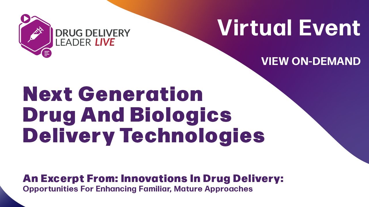 Next Generation Drug And Biologics Delivery Technologies - YouTube