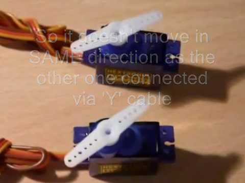 Servo reverse cheap method - YouTube