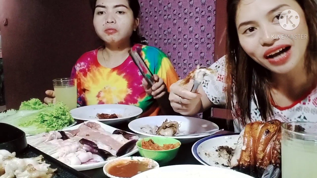 #SAMGYUP MUKBANG with LECHON BELLY mauubos kya Namin toh ? - YouTube
