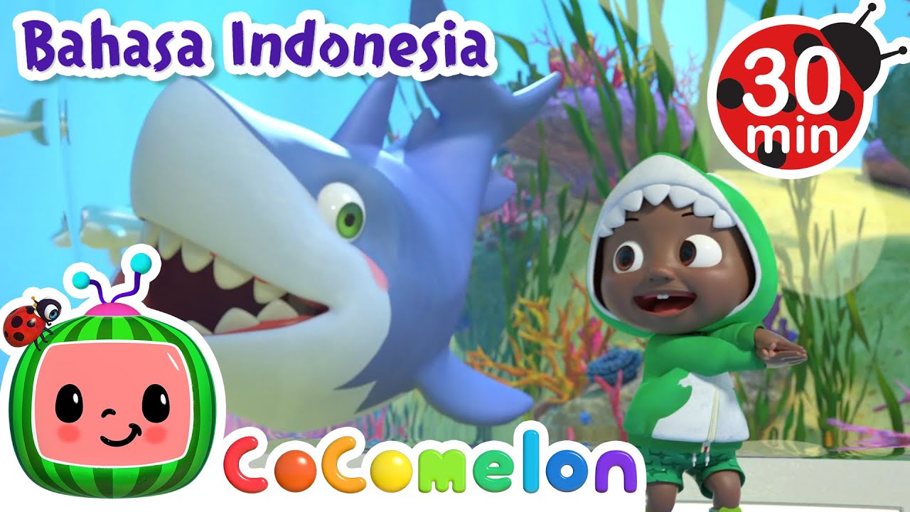 Tarian Baby Shark di Kapal Selam | CoComelon | Kartun dan Lagu Anak ...